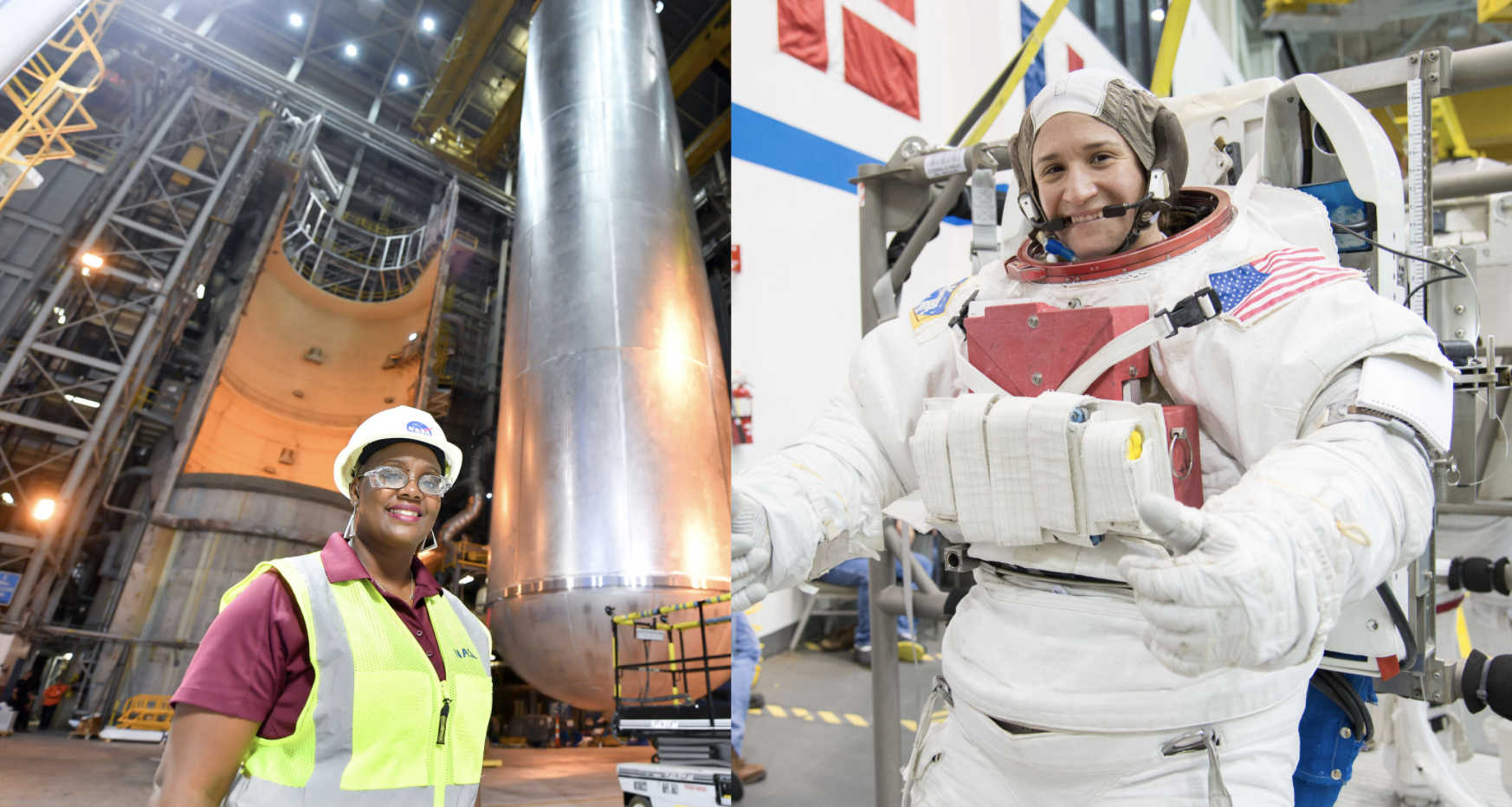 Women are from Venus: NASA scientist Renee Horton and astronaut Serena ...