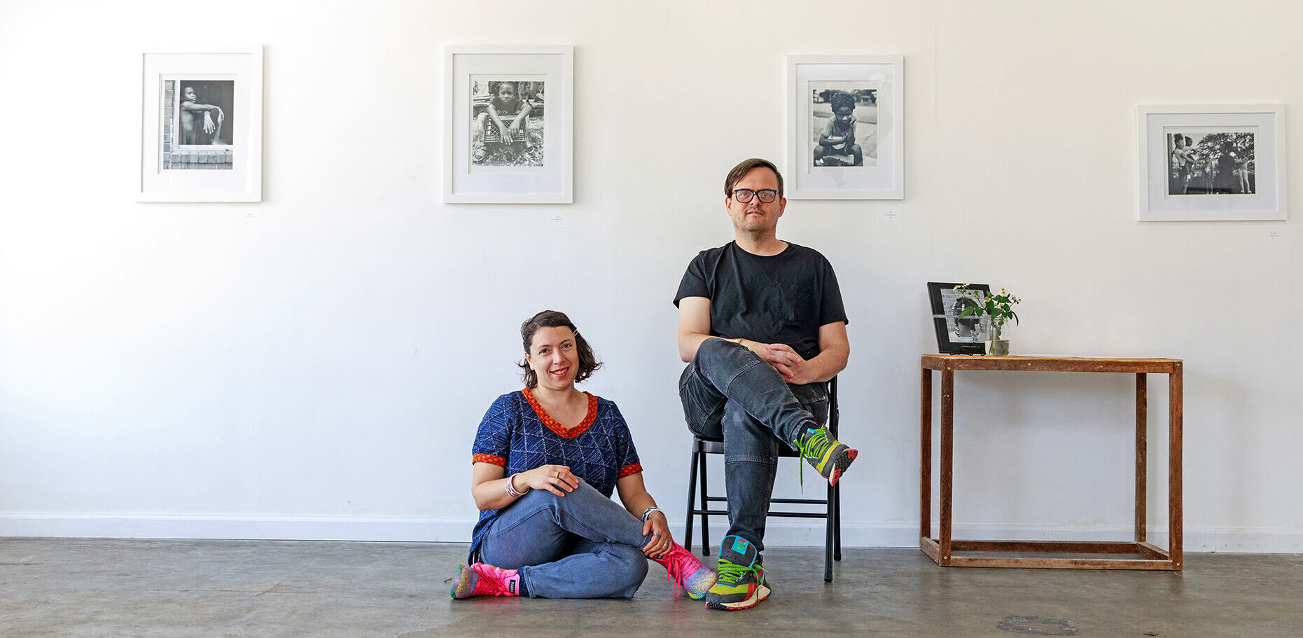 The Creatives: Fine artists and curators Liz Lessner and Mat Keel of ...